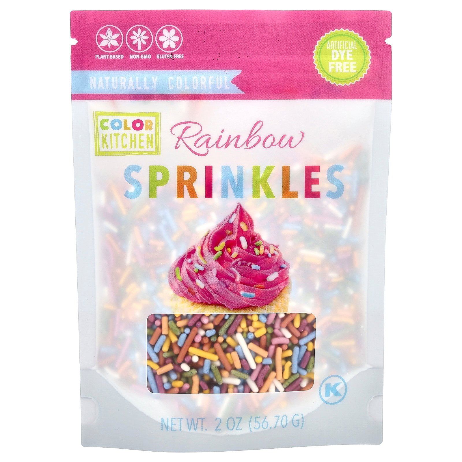 ColorKitchen Rainbow Sprinkles, 2 oz (56.7 g) - Walmart.com