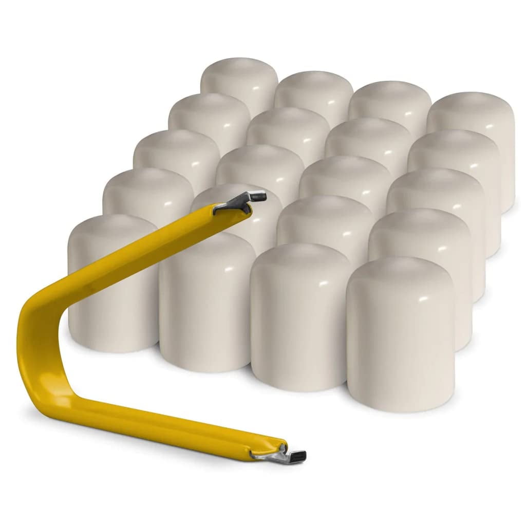 ColorLugs Vinyl Lug Nut Cover | Wheel Lug Nut Cap | Fits 19 mm ...