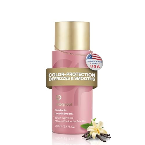 ColorProof Evolved Color Care Plush Locks Leave-in Smooth, Anti- Frizz ...