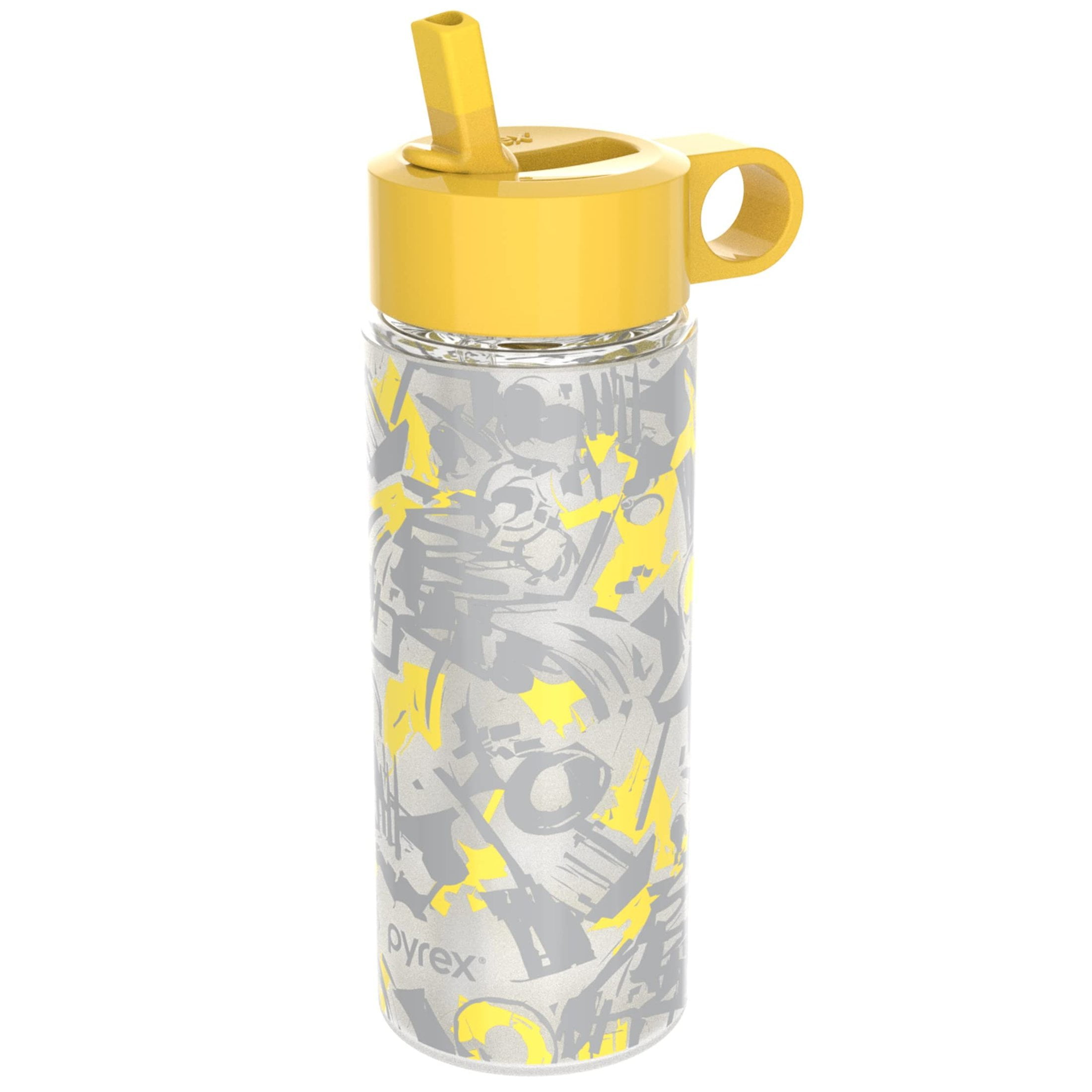 ColorShift Eco Water Bottle with Textured Grip and Flip-Top Lid ...