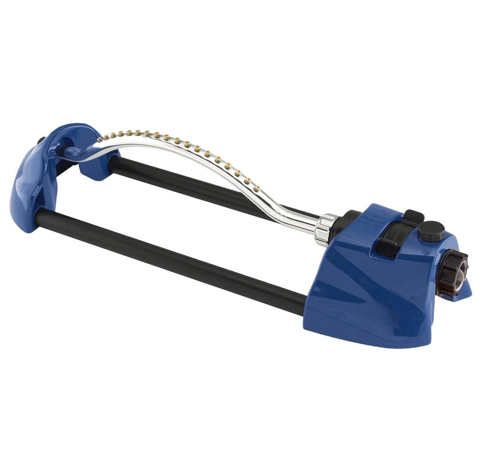 ColorStorm Premium Oscillating Lawn Sprinkler with Brass Nozzle Jets ...