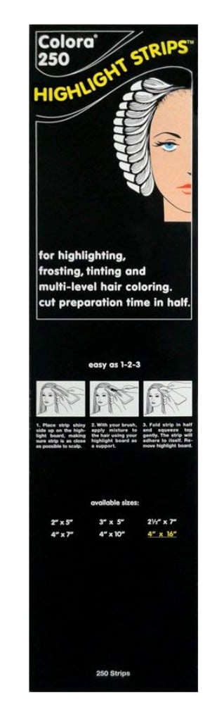 Colora 250 Highlight Strips 4 X 16 (Pack of 3) - Walmart.com