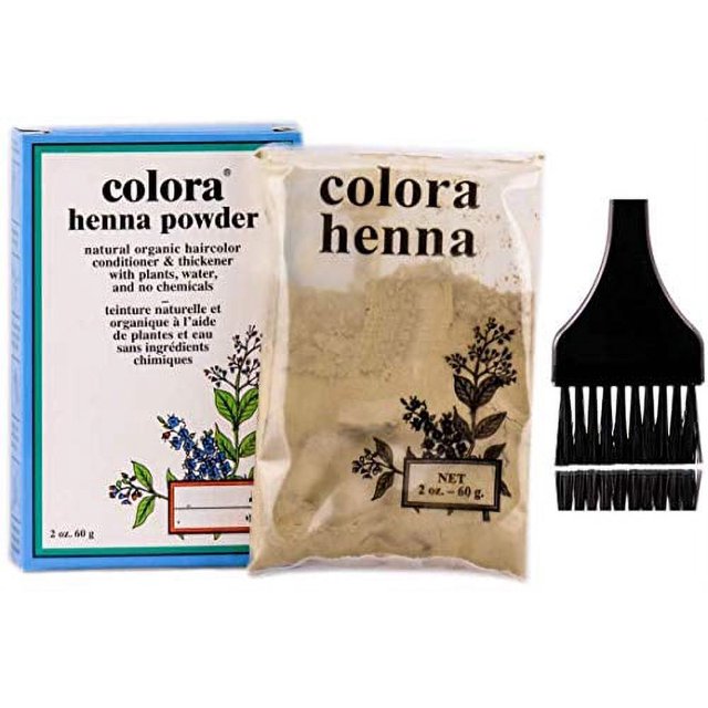 Colora HENNA POWDER Natural Organic Haircolor, Hair Color Dye ...