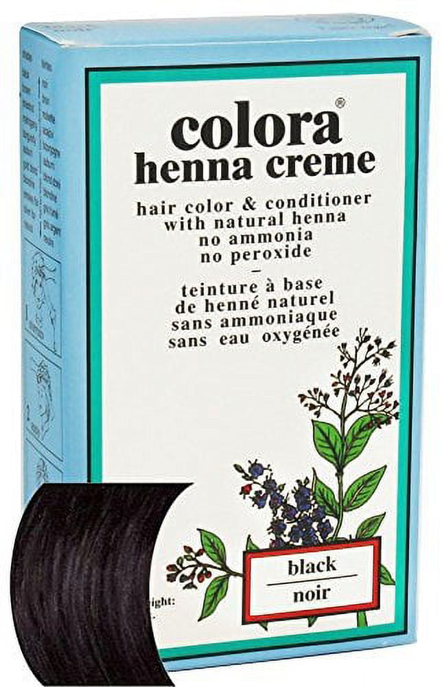 Colora Henna Creme, Black, 2 Ounce - Walmart.com
