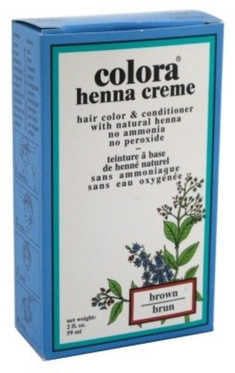 Colora Henna Creme Hair Color Brown, 2 oz (Pack of 3) - Walmart.com