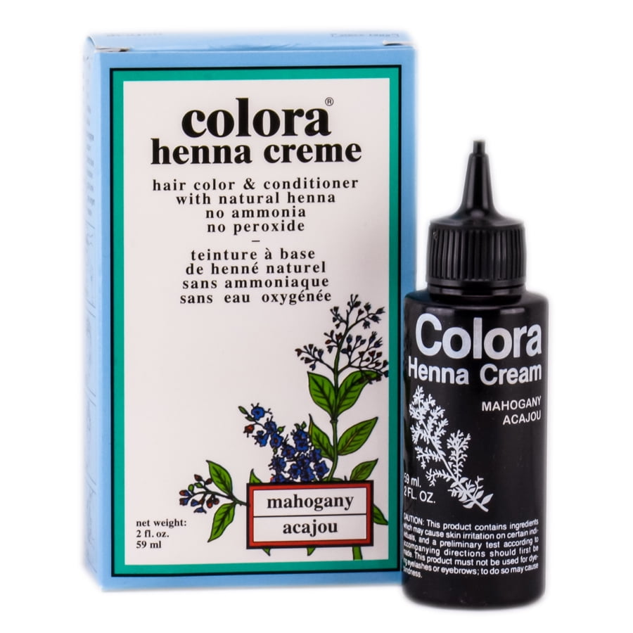Colora Henna Creme Hair Color Mahogany, 2 oz - Walmart.com