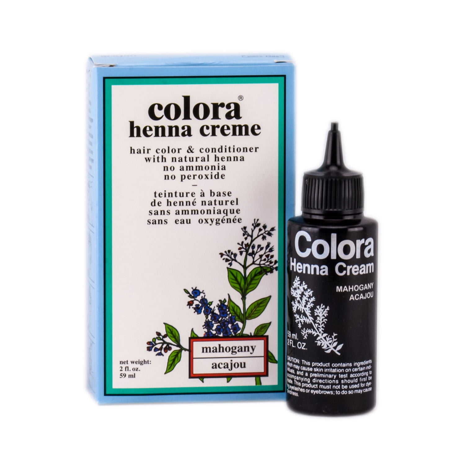 Colora Henna Creme Mahogany Hair Color 2 Oz., Pack of 3 - Walmart.com
