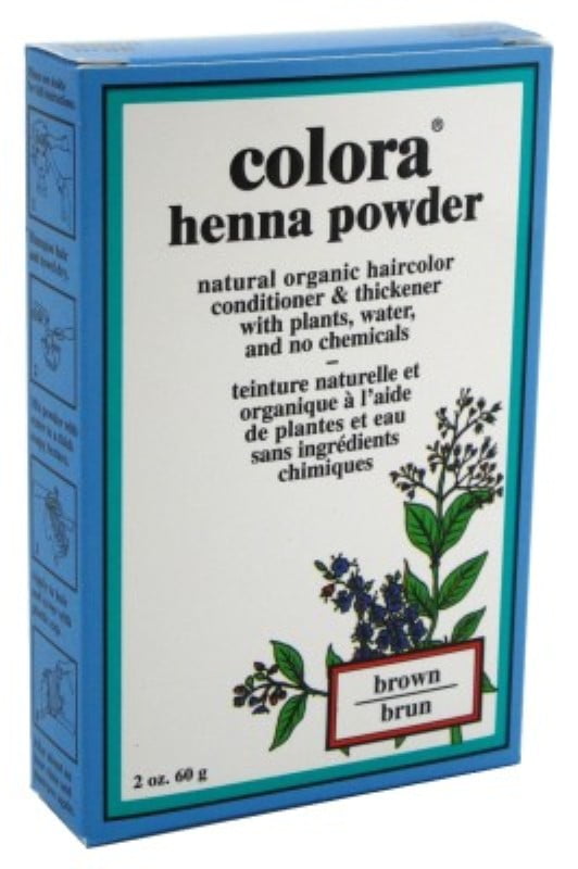 Colora Henna Powder Hair Color Brown 2oz (Pack of 2) - Walmart.com