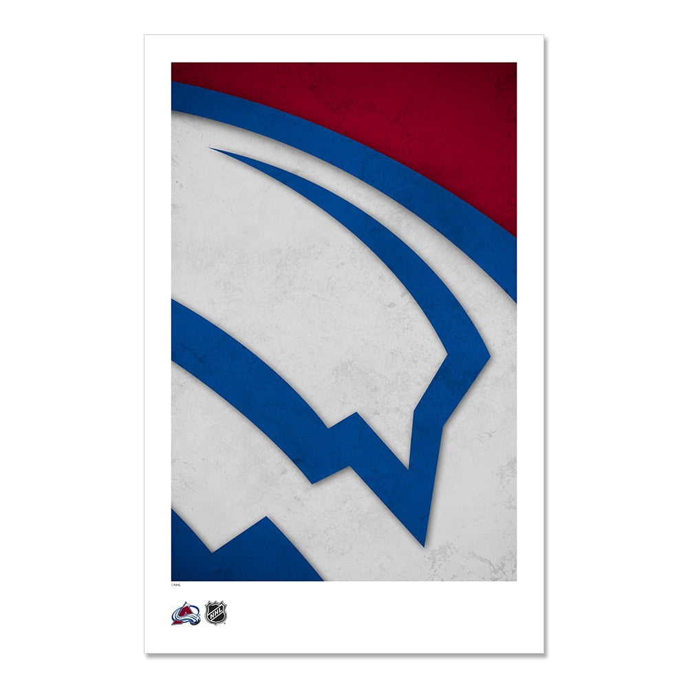 Colorado Avalanche 11" x 17" Minimalist Art Poster - Walmart.com