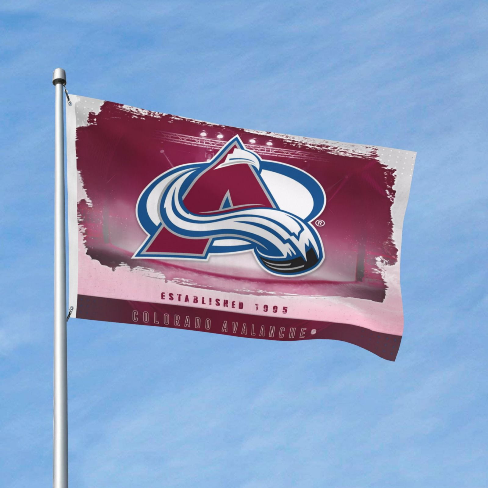 Colorado_Avalanchee Hockey Team Double Sided 3x5ft Outdoor Flag ...