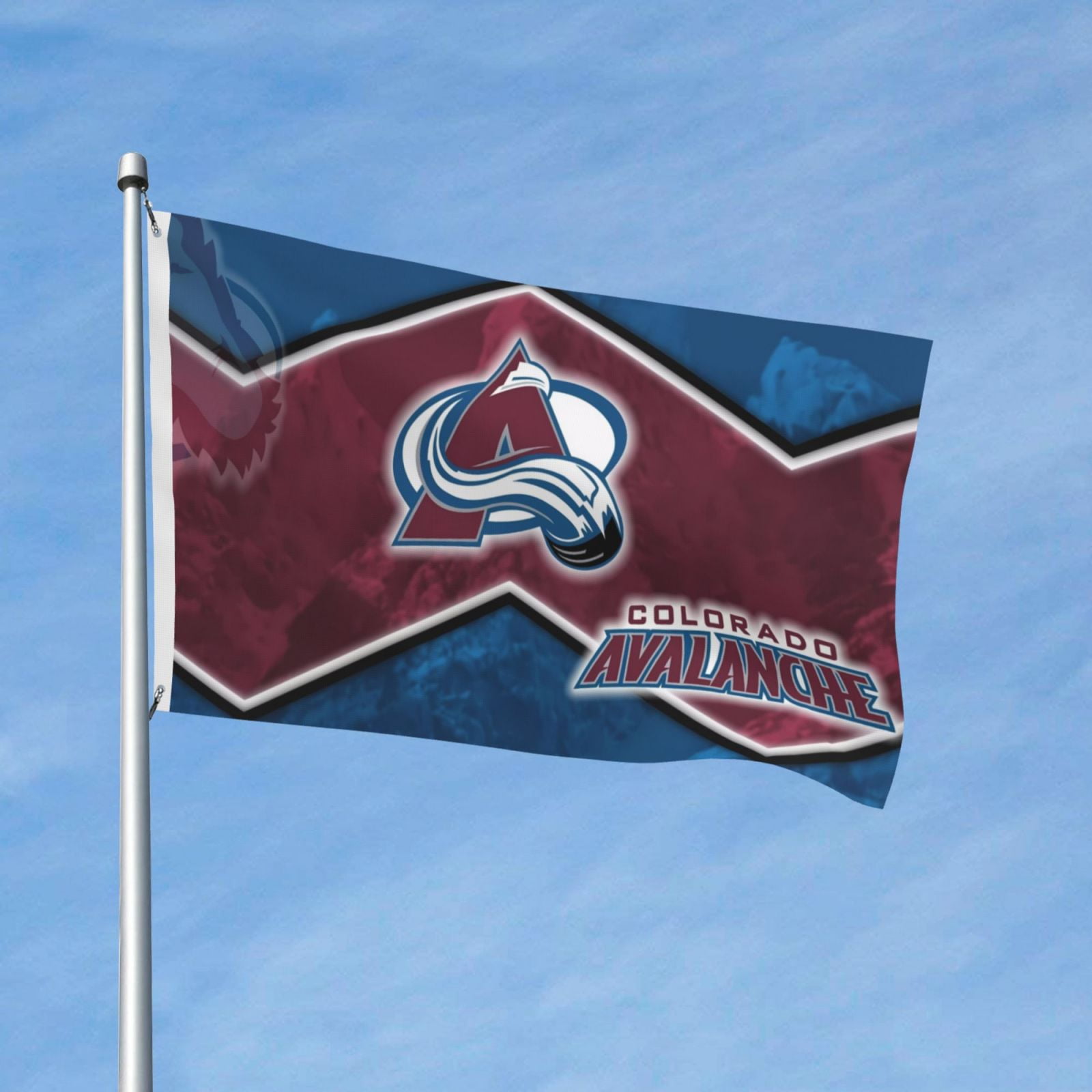 Colorado_Avalanchee Hockey Team Double Sided 3x5ft Outdoor Flag ...