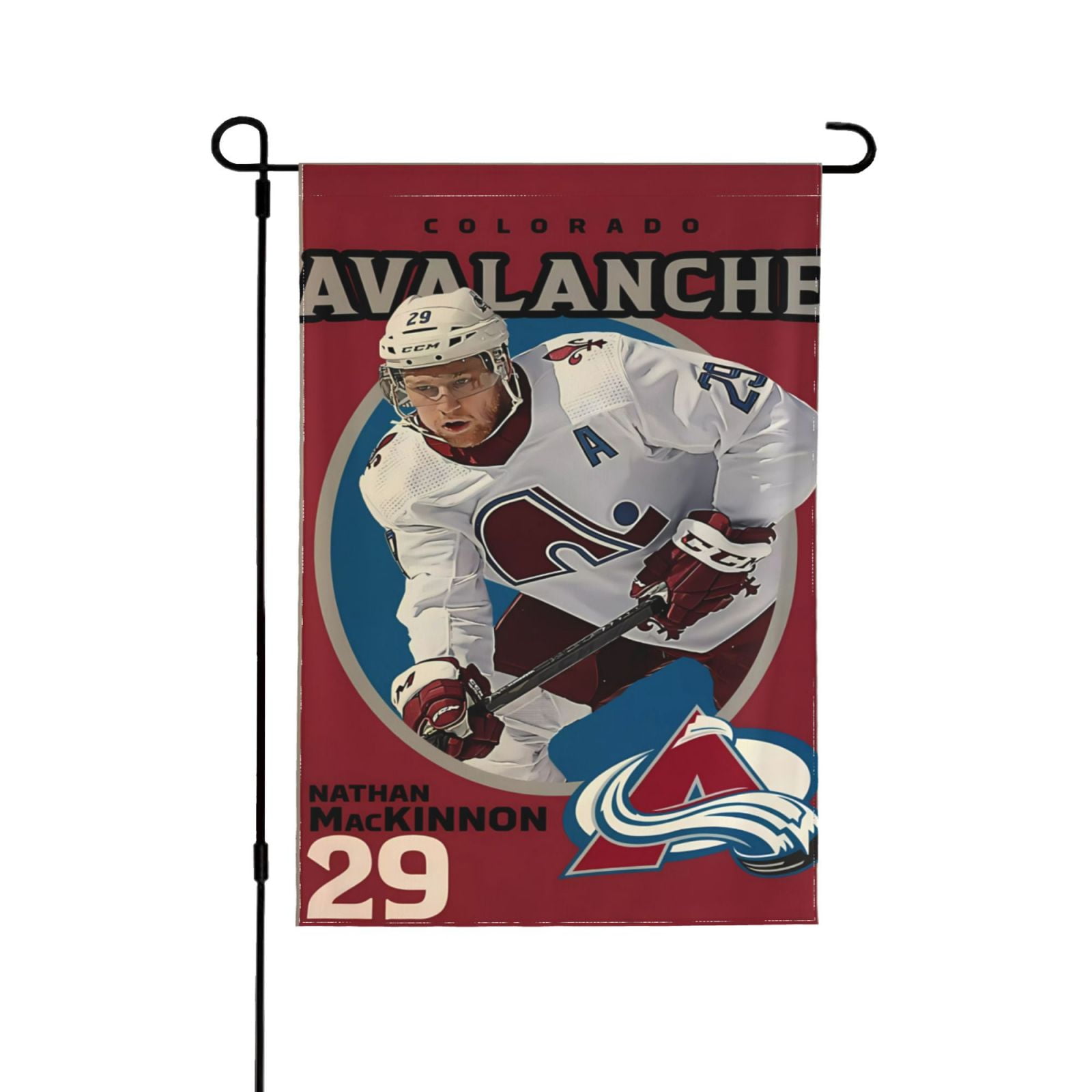 Colorado_Avalanchee Hockey Team All Seasons Double Sided Garden Flag ...