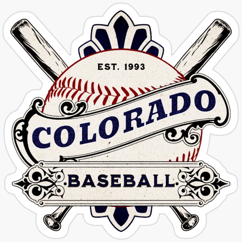 Colorado Baseball Sticker Baseball Sticker, Football Sticker ...