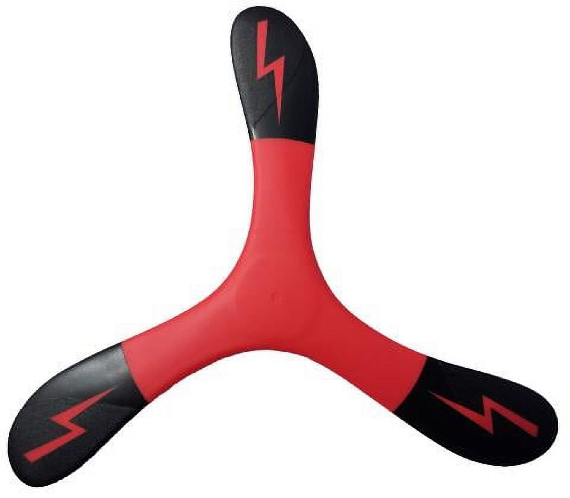 Colorado Boomerangs Red Lightning Bolt Flying Game Boomerangs for Teens ...