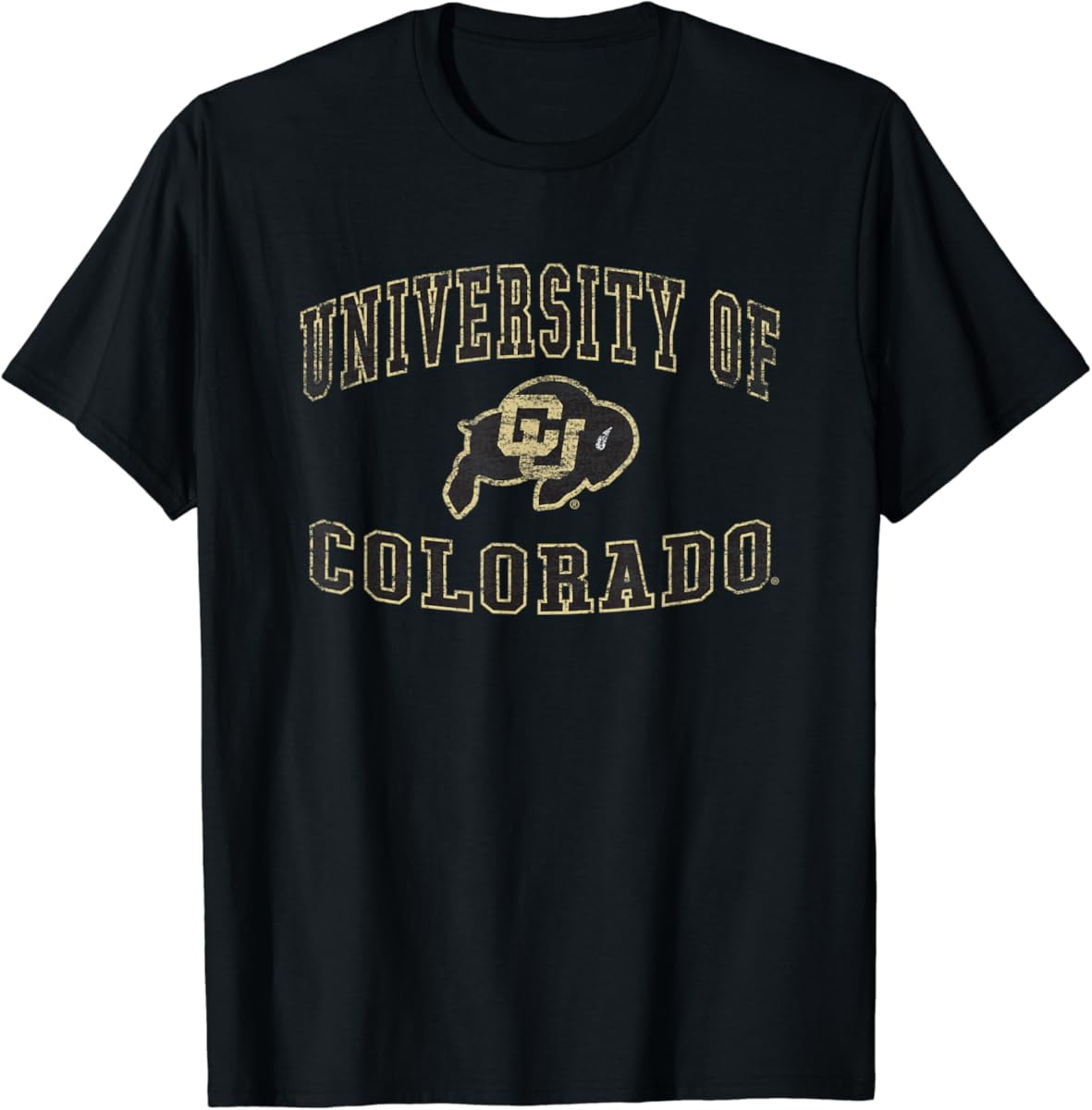 Colorado Buffaloes University Vintage Logo Vintage T-Shirt - Walmart.com