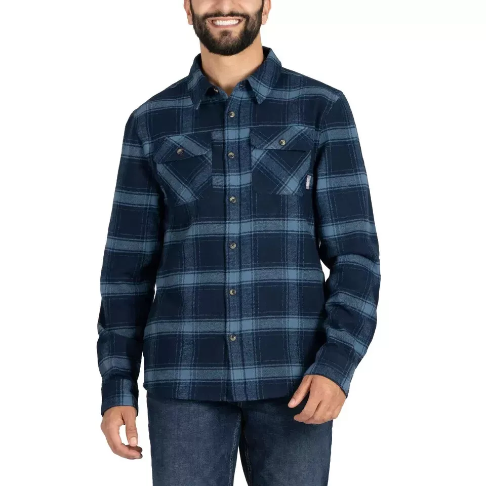Colorado Clothing Men's Flannel Shirt, Blue, S - Walmart.com