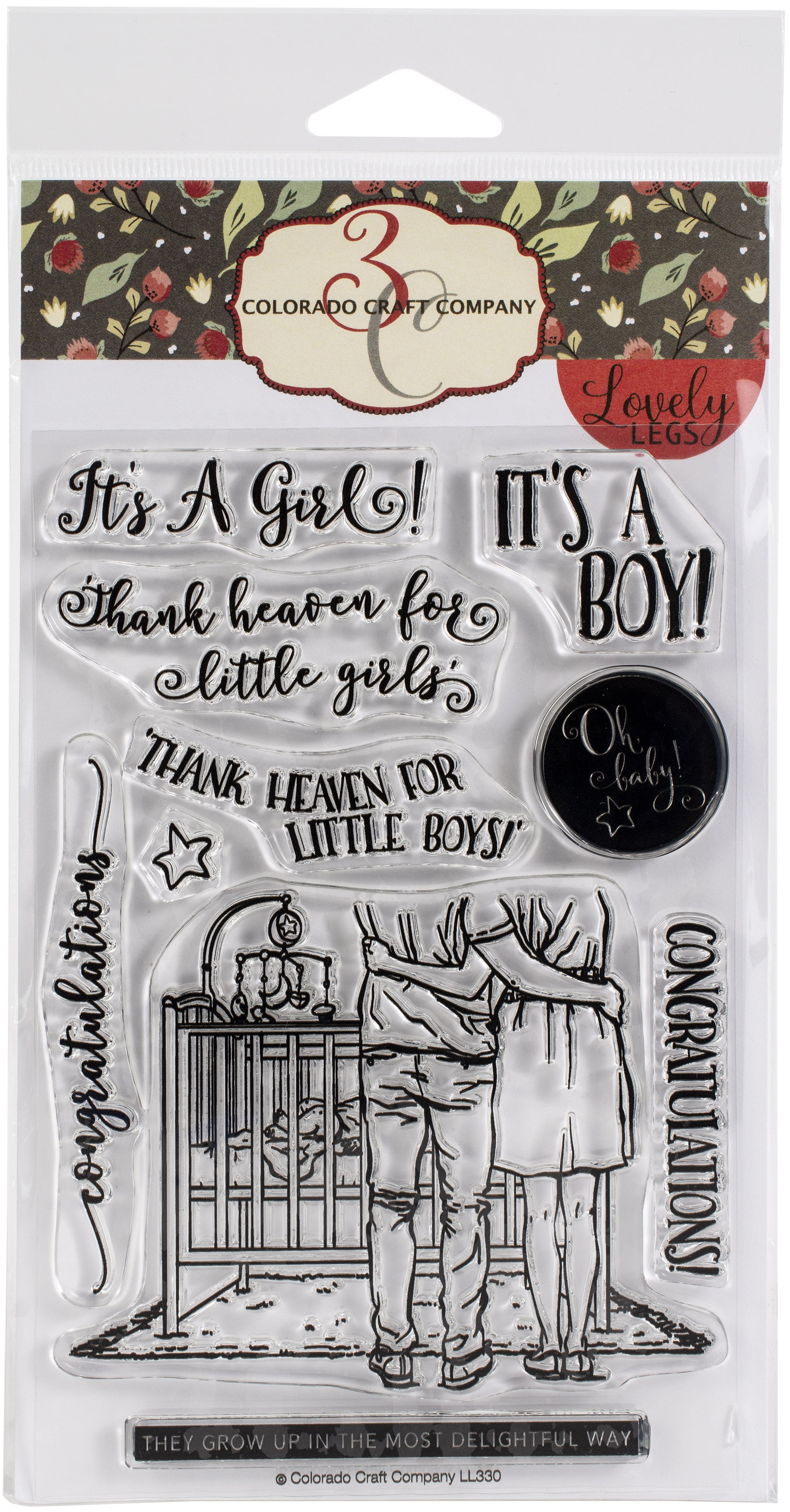Colorado Craft Company Baby Congrats-Lovely Legs - Walmart.com Colorado Craft Company Baby Congrats-Lovely Legs - Walmart.com
