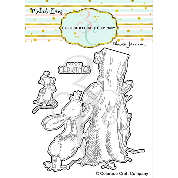 Colorado Craft Company Metal Die Set-hiding Presents-by Anita Jeram ...