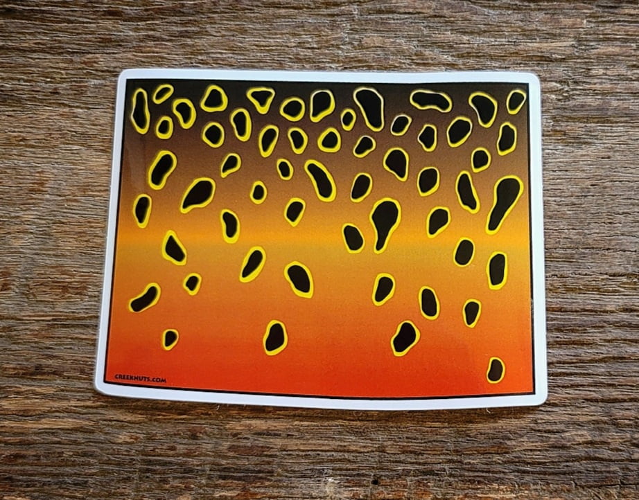 Colorado Cutthroat Trout Skin Sticker Decal - Walmart.com