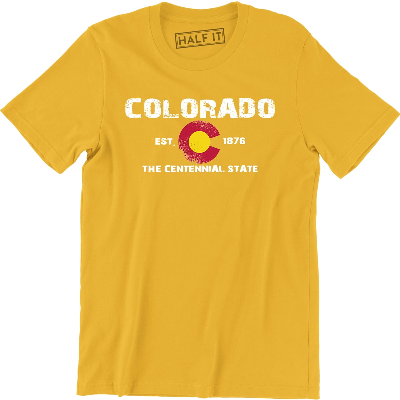 Colorado Est 1876 The Centennial State - Colorado The Centennial Men's ...
