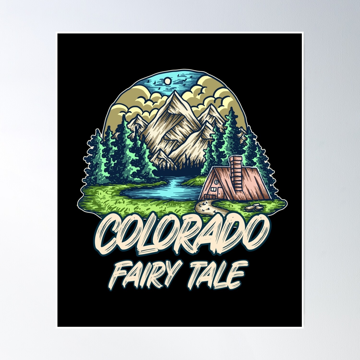 Colorado Fairy Tale - Outdoors Poster Wall Art, Modern Wall Decor ...