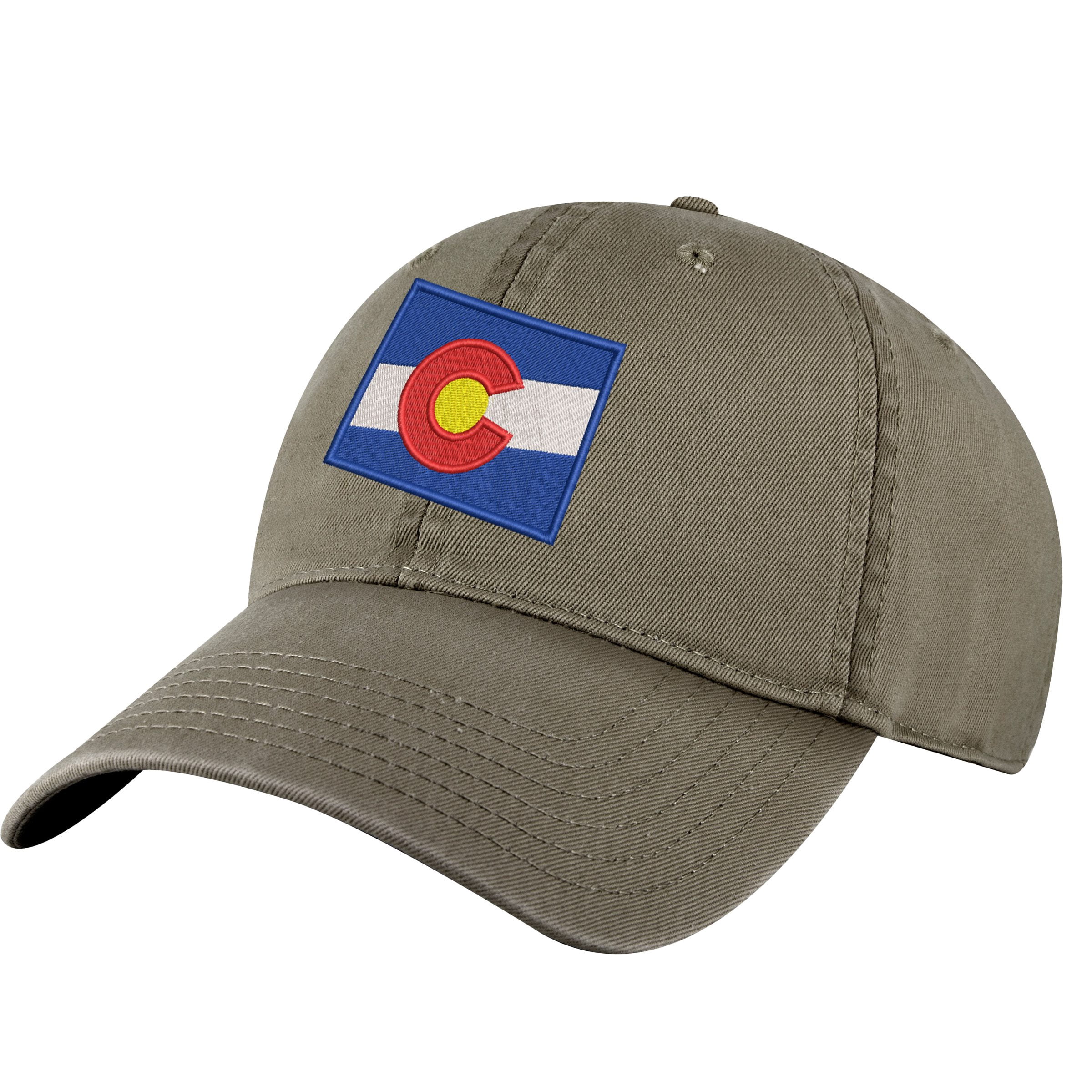 Colorado Flag Baseball Cap – Embroidered Colorado State Hat for Outdoor ...