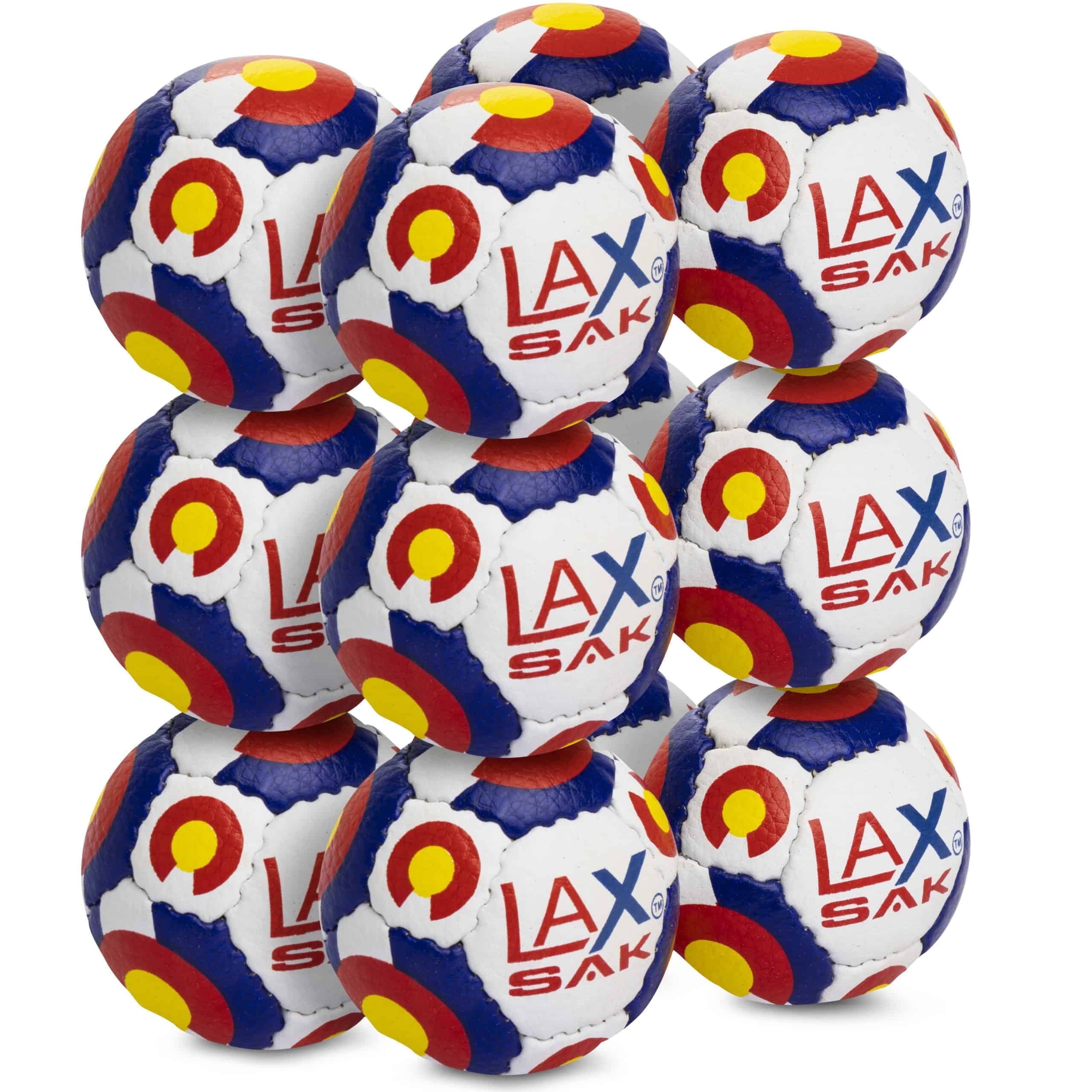 Colorado Lacrosse Sak Balls, 12 Pack - Walmart.com