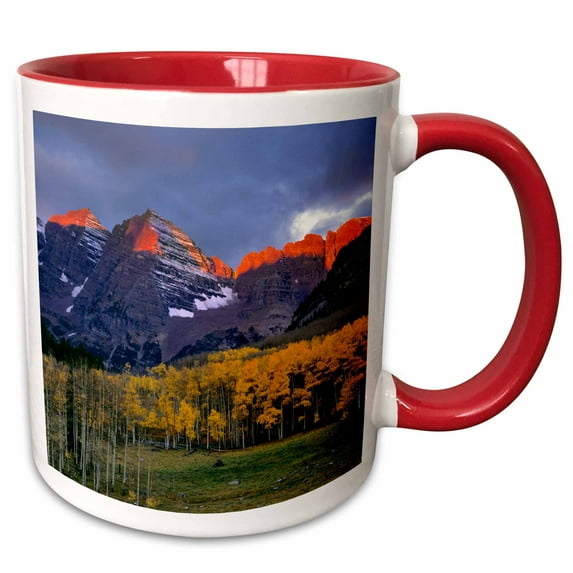 3drose, Colorado, Maroon Bells. Jagged Mountain Peaks - Us06 Rer0031 ...