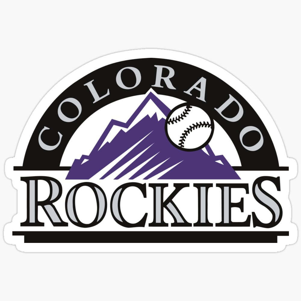 Colorado Mountain Rock Sticker Baseball Sticker, Football Sticker ...