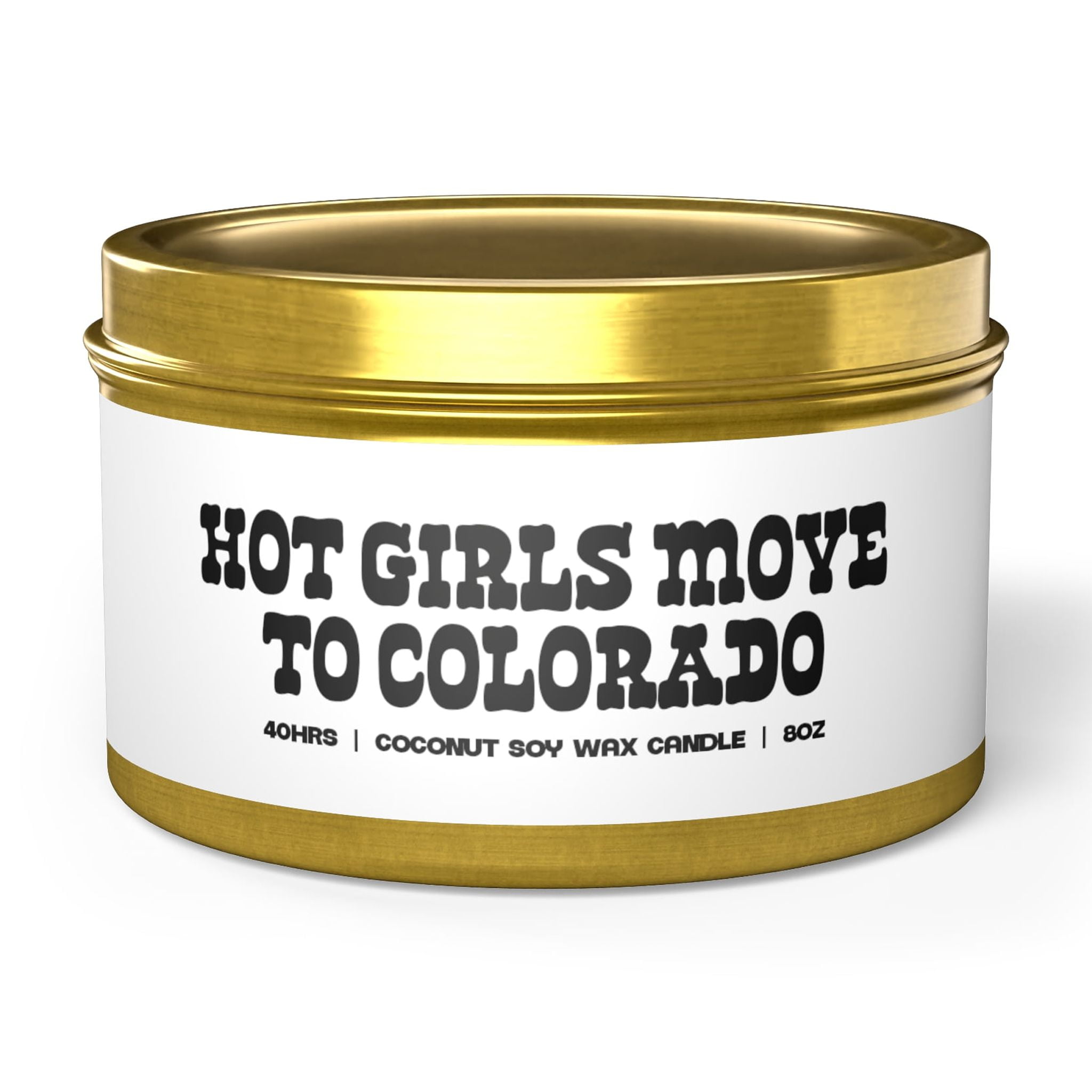 Colorado Moving Away Tin Candle Gifts Home Office Decor Vanilla Coffee ...