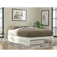 Colorado Queen Bed for Adults with USB Turbo Charger and Twin Trundle ...
