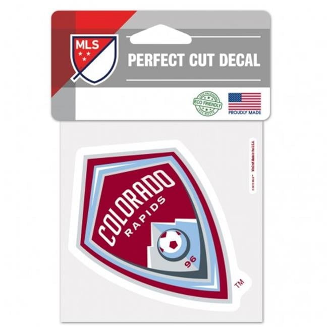 Colorado Rapids Decal 4x4 Perfect Cut Color - Walmart.com