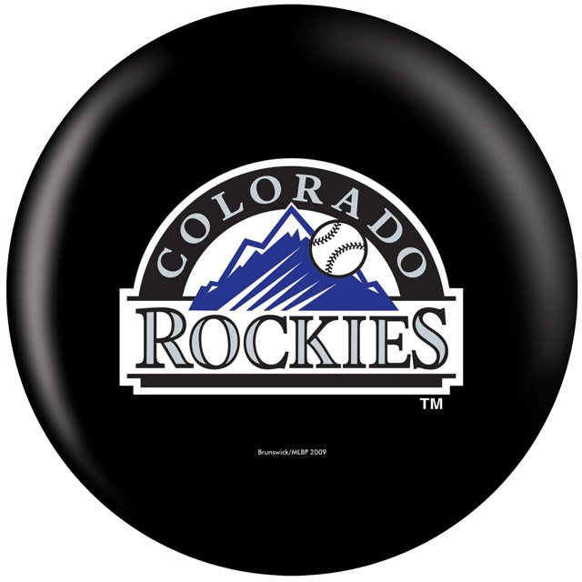 Colorado Rockies Bowling Ball - Walmart.com