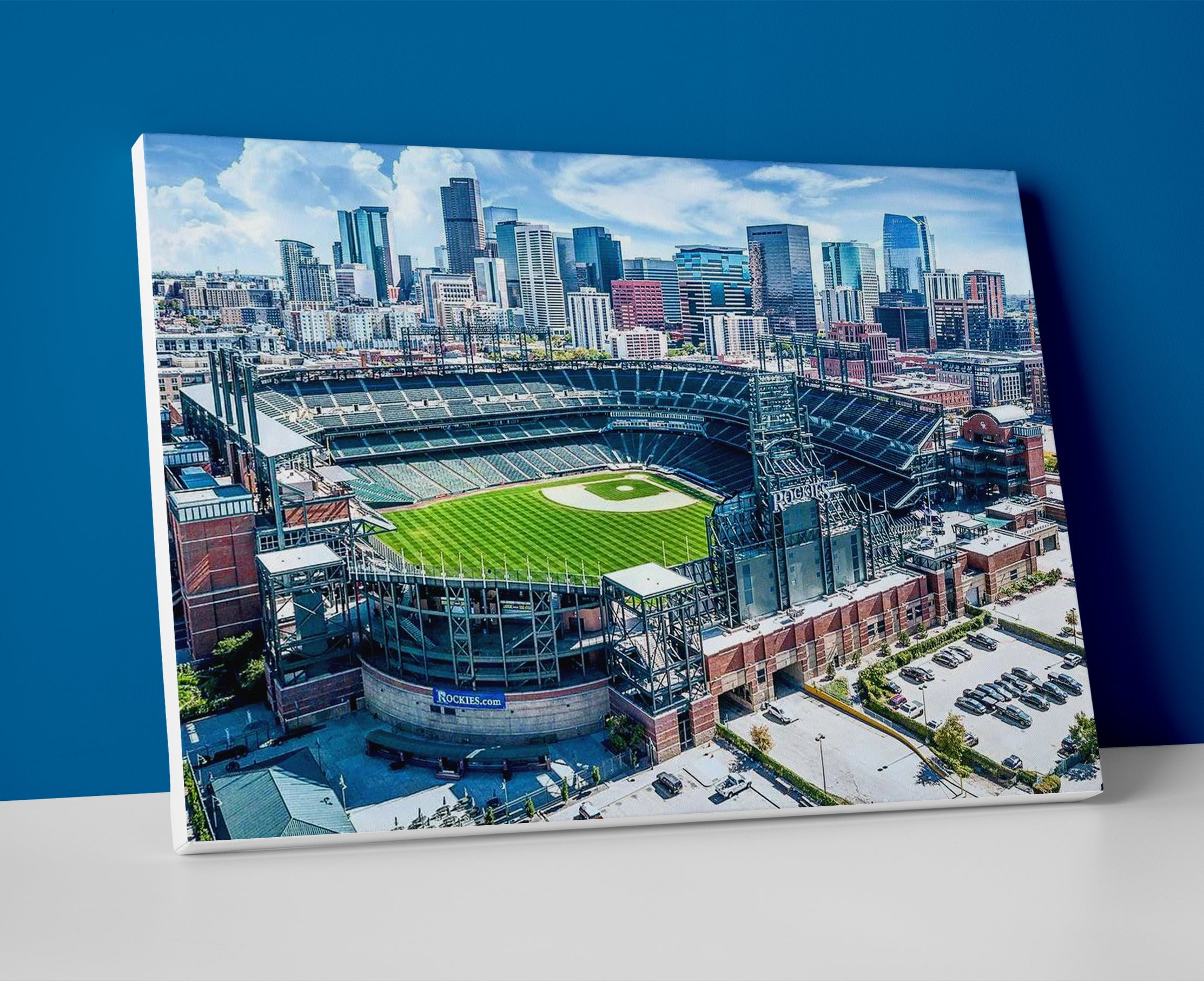 Colorado Rockies Stadium Poster or Wrapped Canvas - Walmart.com