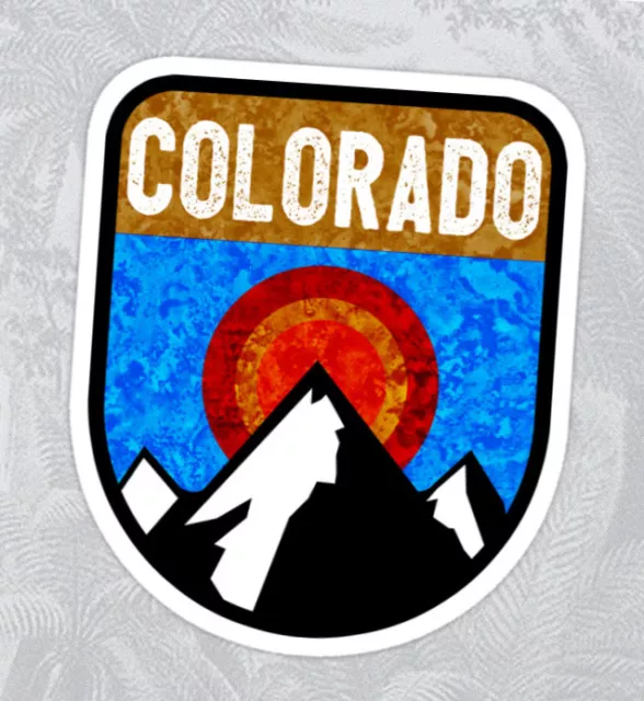 Colorado Rocky Mountain National Park Decal Sticker Skiing Ski X Phone ...