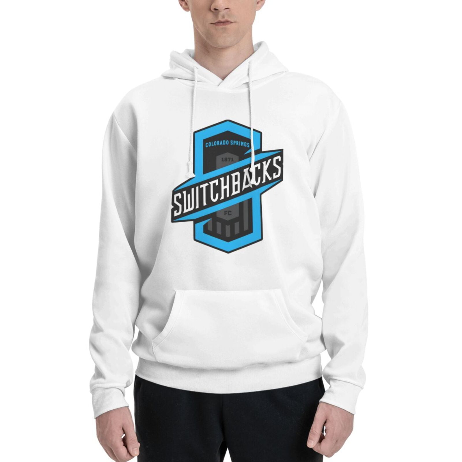 Colorado Springs Switchbacks Fc Men Fleece Hoodie Casual Pullover ...