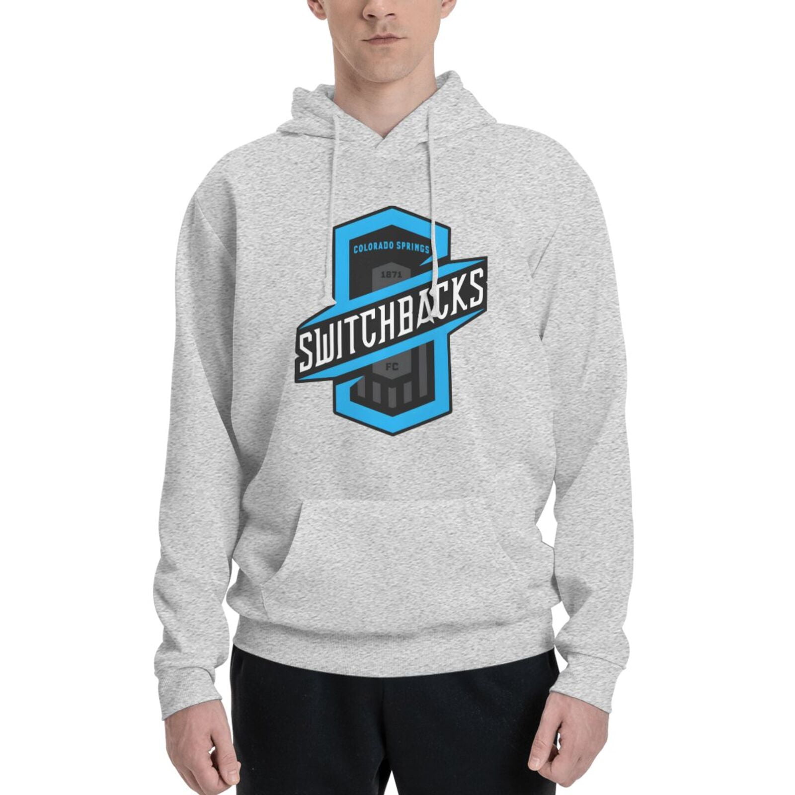 Colorado Springs Switchbacks Fc Men Fleece Hoodie Casual Pullover ...