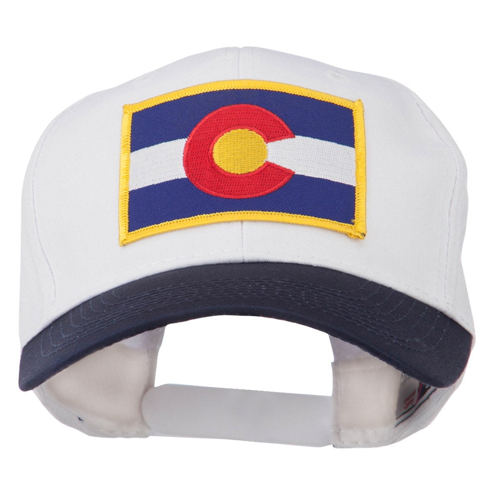 Colorado State Embroidered Patched Cap - Navy White OSFM - Walmart.com