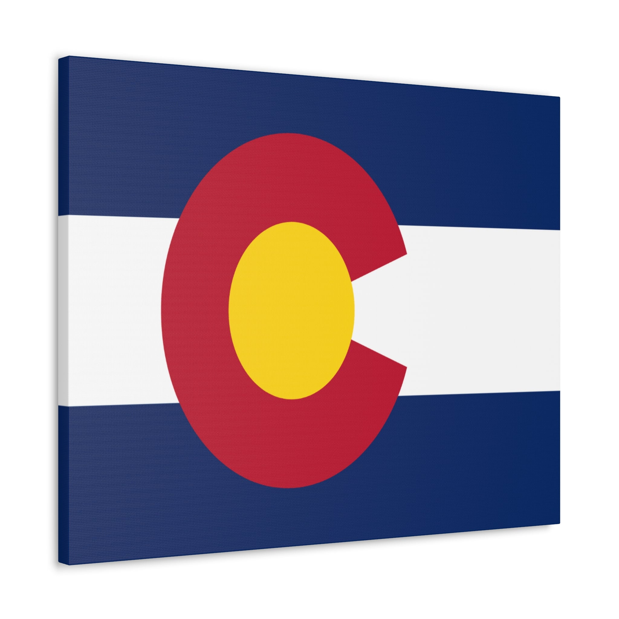 Colorado State Flag Canvas Vibrant Wall Art Unframed Home Decor ...