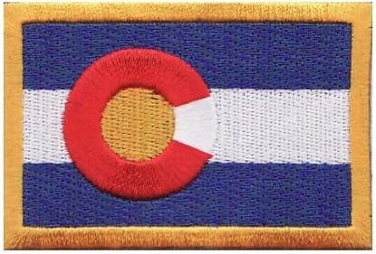 Colorado State Flag Patch, 50 State Flag Patches - Walmart.com