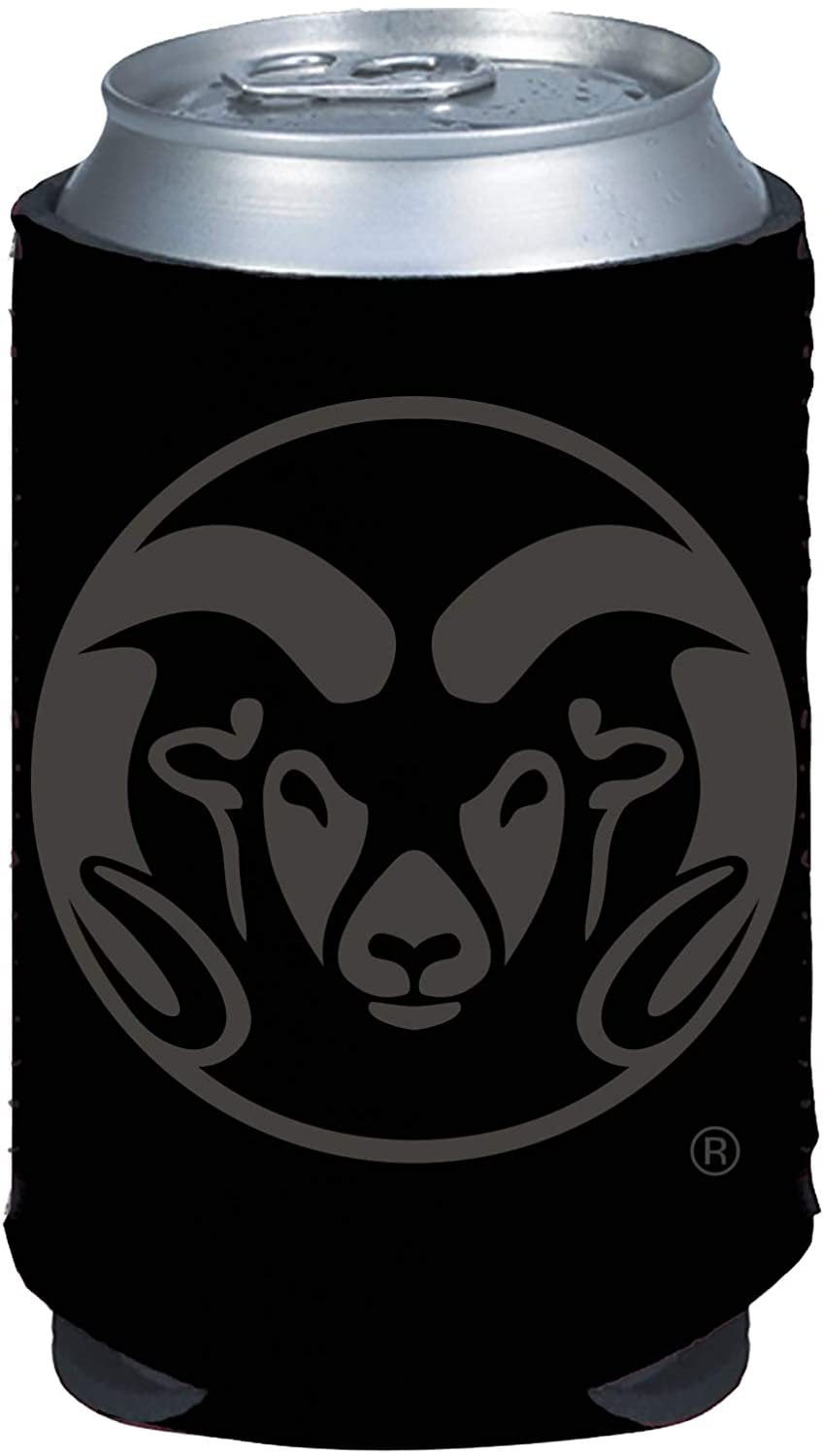 Colorado State Rams 2-Pack Tonal Black Design 12oz CAN Neoprene ...