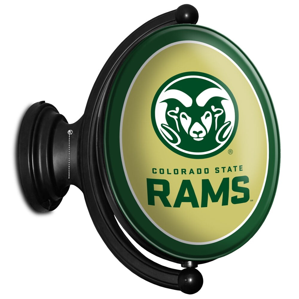 Colorado State Rams 23'' x 21'' Illuminated Rotating Wall Sign ...