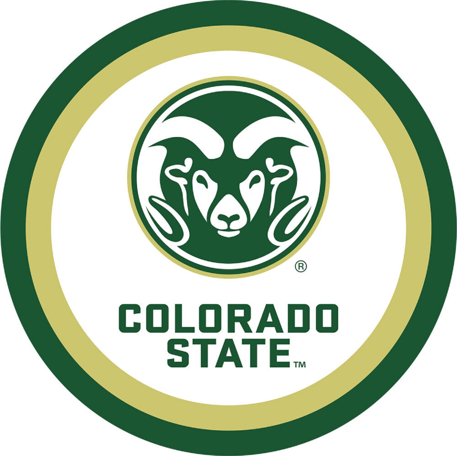 Colorado State Rams NCAA University College Sports Party 7" Paper ...