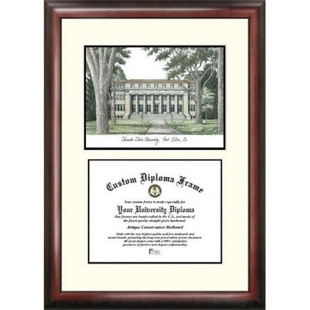 Colorado State University 8.5" x 11" Legacy Scholar Diploma Frame ...