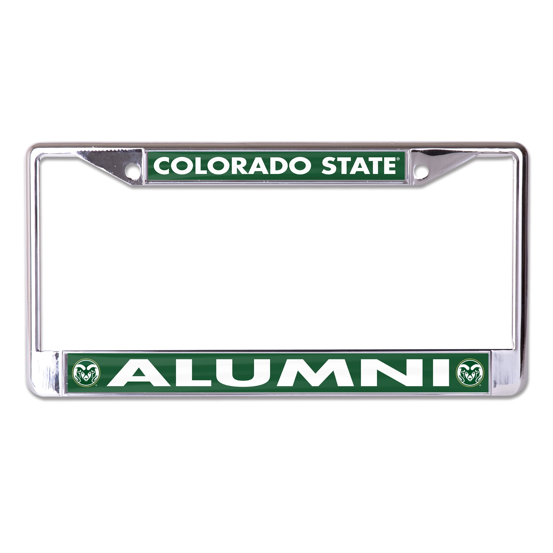 Colorado State University Alumni Chrome License Plate Frame - Walmart.com
