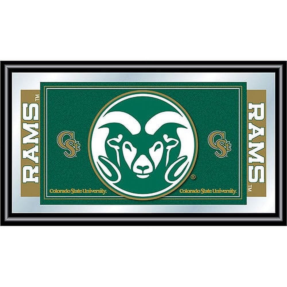 Colorado State University Logo and Mascot Framed Mirror - Walmart.com