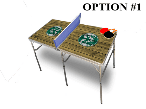 Colorado State University Portable Table Tennis Ping Pong Folding Table ...