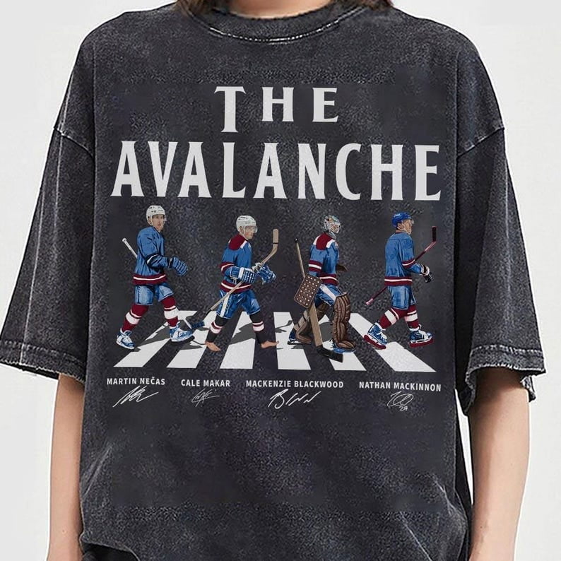 Colorado Style Walking Hockey Graphic Shirt Ice Rink Players Avalanche ...
