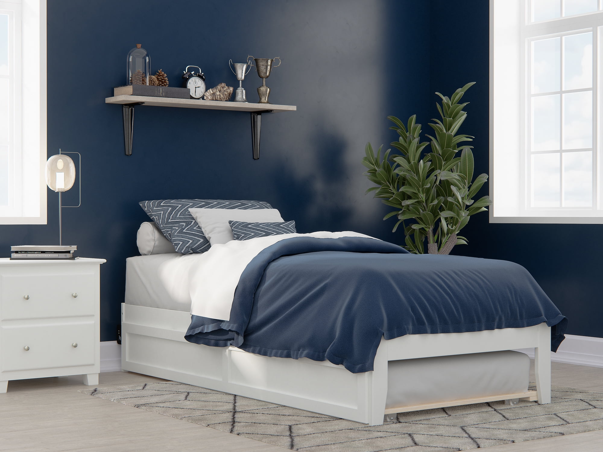 Colorado Twin Extra Long Bed with USB Turbo Charger and Twin Extra Long ...