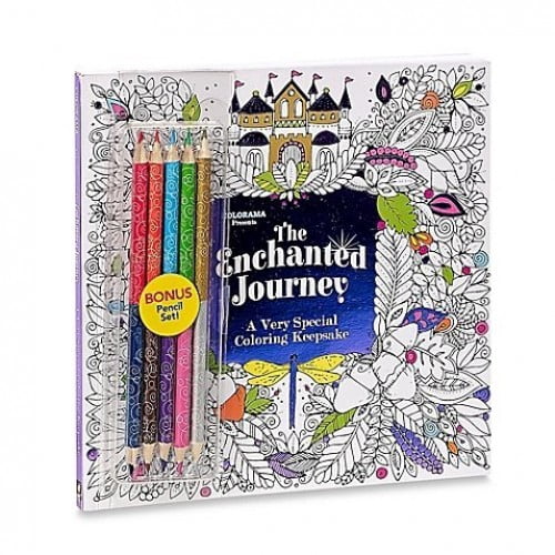 Pre-Owned Colorama The Enchanted Journey, A Special Coloring Journal ...